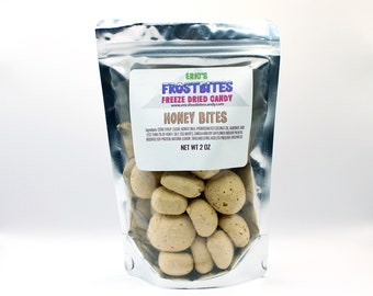 Freeze Dried Bit-o-honey Moon Rock Candy Puffy Candy - Etsy