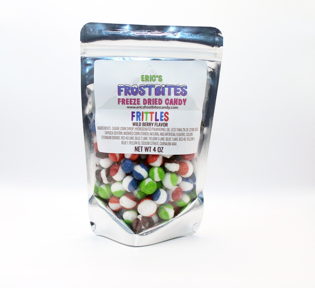 Frittles-freeze Dried Wild Berry Flavor Skittles Candy, Frittles - Etsy