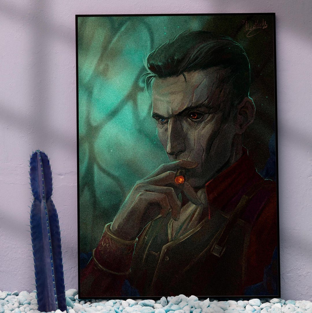 Silco Arcane Poster | Arcane-inspired Art | Gaming Villain Wall Decor ...