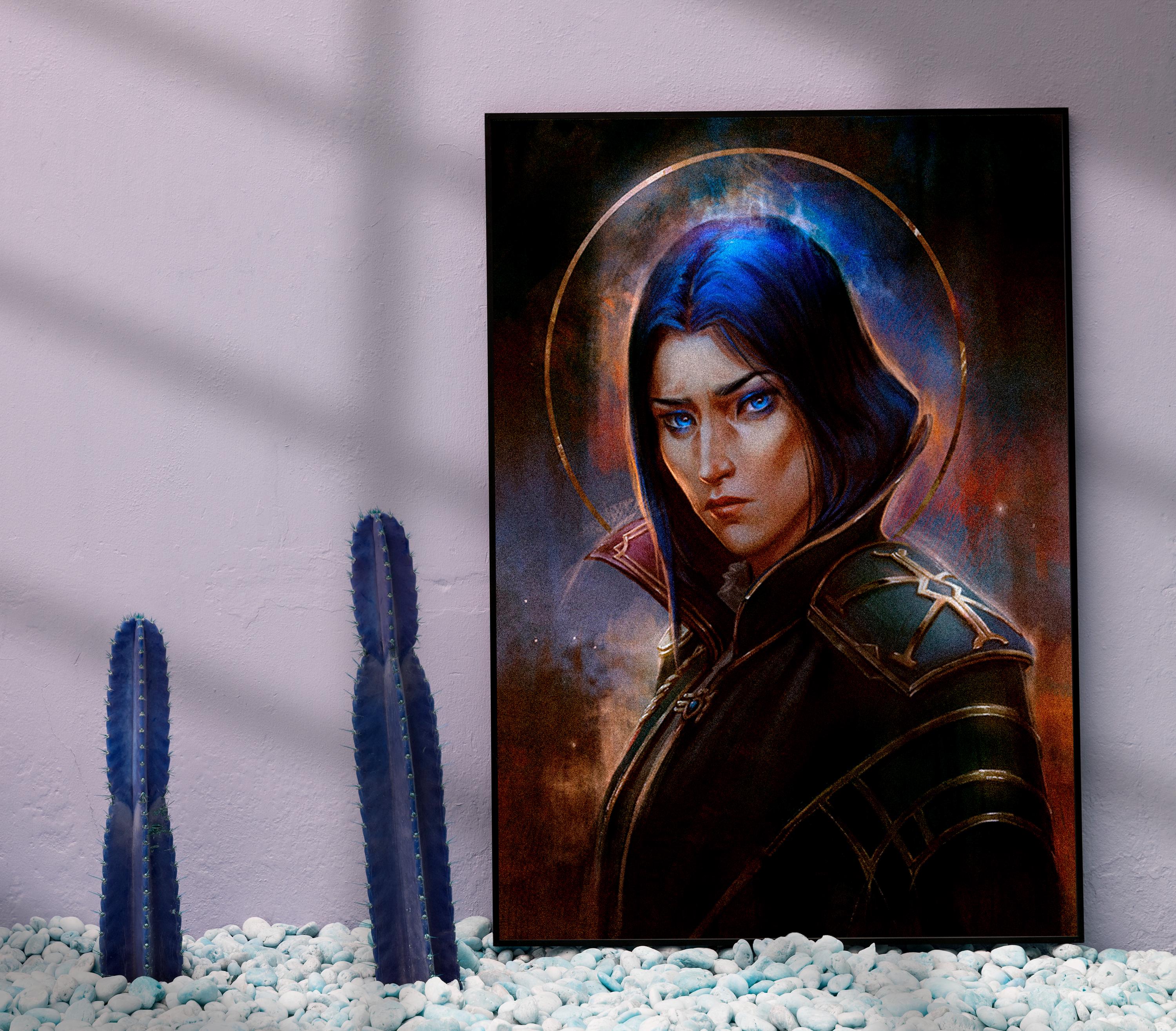 Arcane Caitlyn Kiramman Poster Collection Caitlyn X Vi Minimalist Art ...