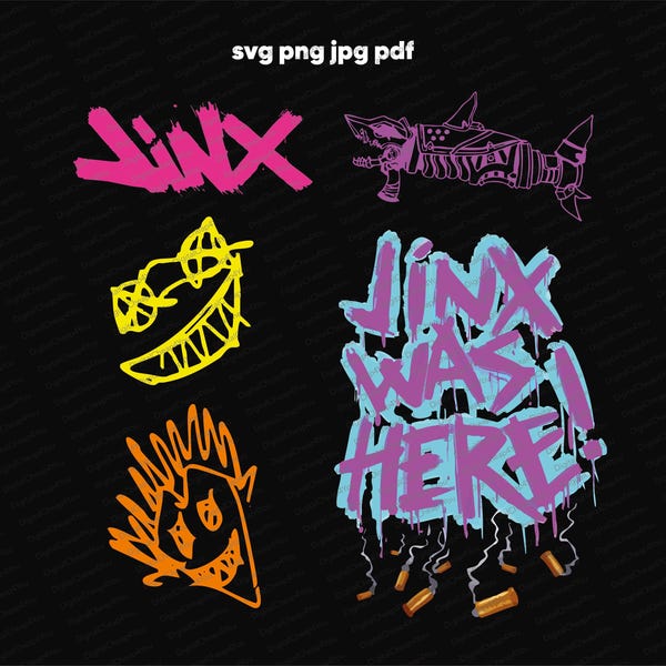 Jinx Graffiti - Etsy