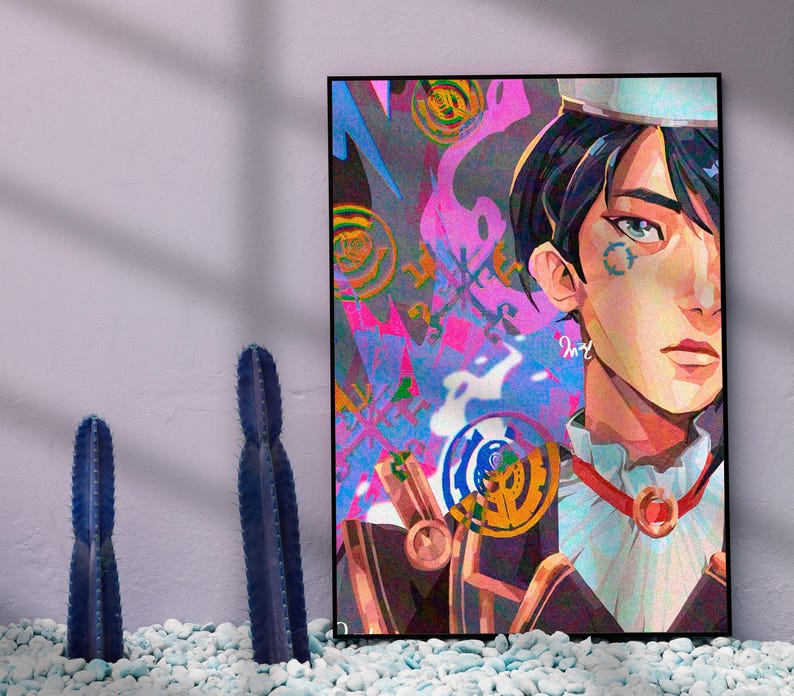 Arcane Caitlyn Poster - League of Legends Art - Arcane Wall Decor ...