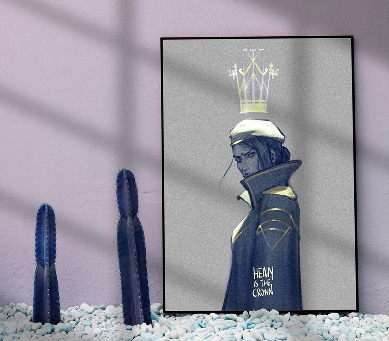 Arcane Caitlyn Poster - League of Legends Art - Arcane Wall Decor ...