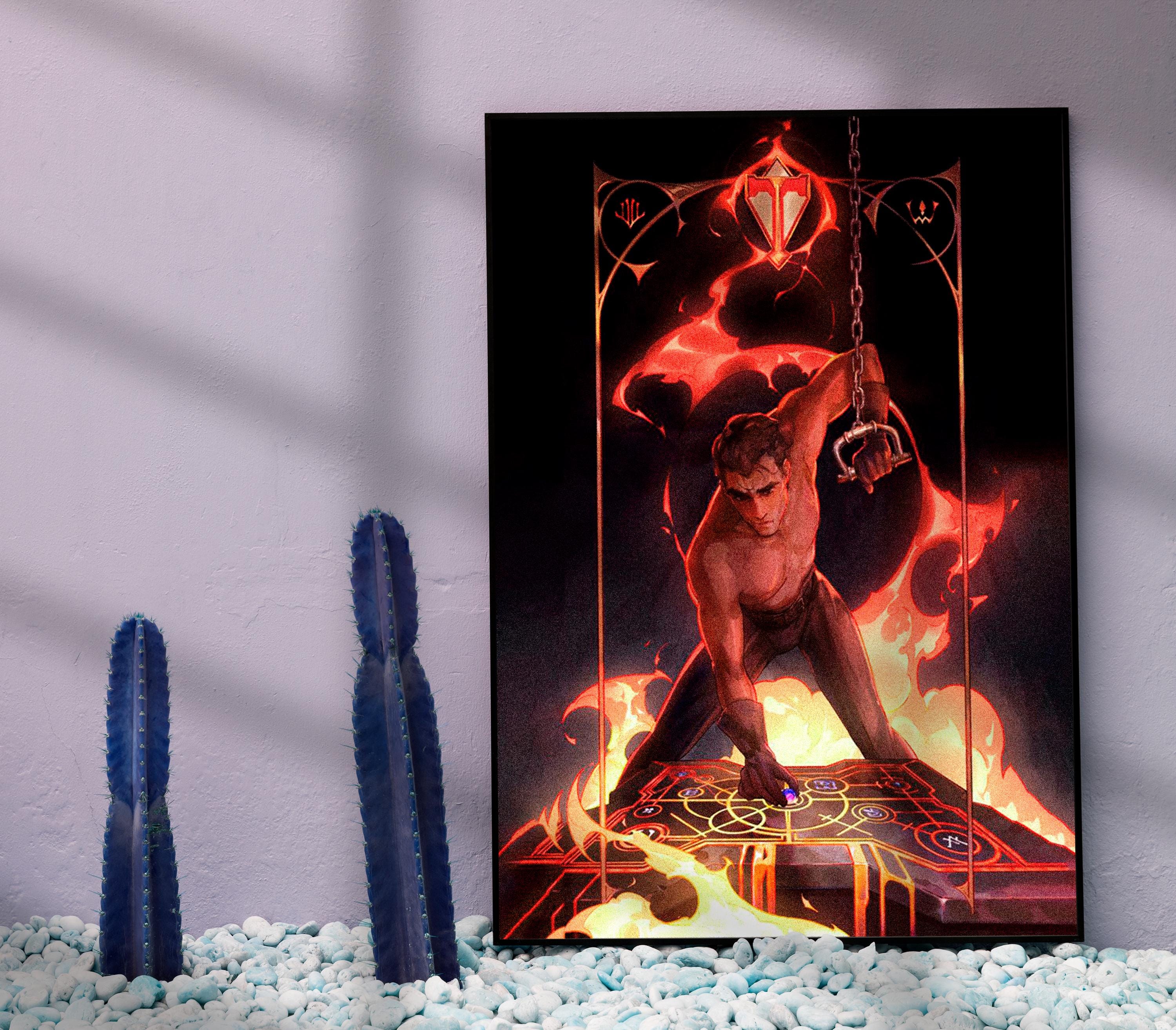 Arcane Jayce Poster Collection | Stunning Jayce & Viktor Art ...