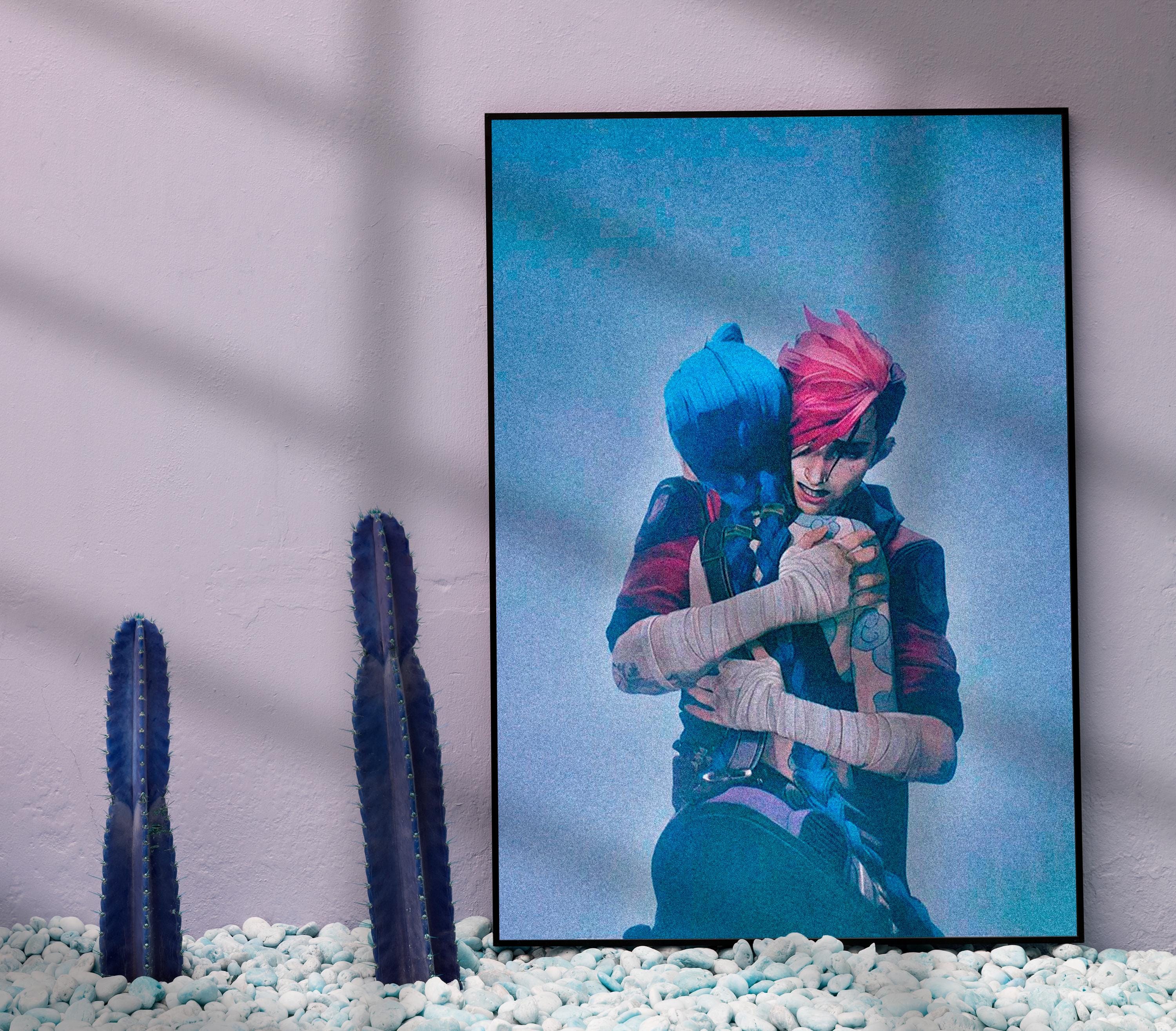 Arcane Posters Jinx & Vi Bundle League of Legends Arcane Wall Art Jinx ...