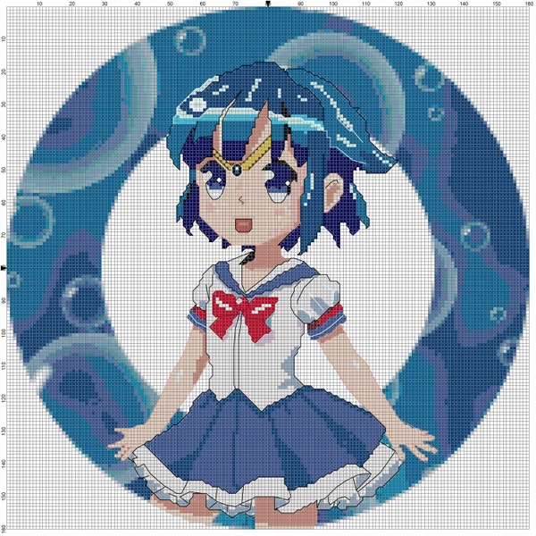 Chibi Cross Stitch - Etsy