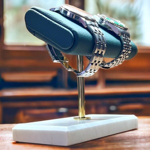 Personalized Gift Watch Stand, Watch Stand Double, Watch Box, Luxury ...