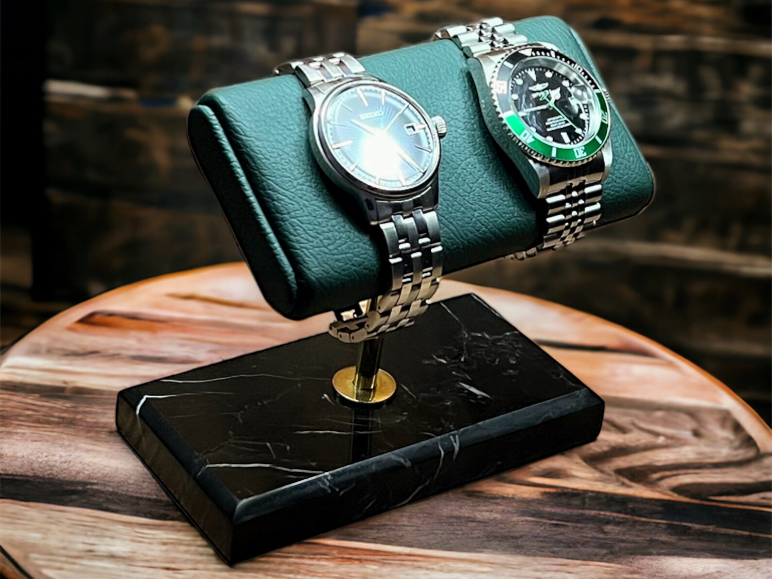 Watch Stand Double, Watch Stand, Watch Box, Luxury Watch Stand, Watch ...