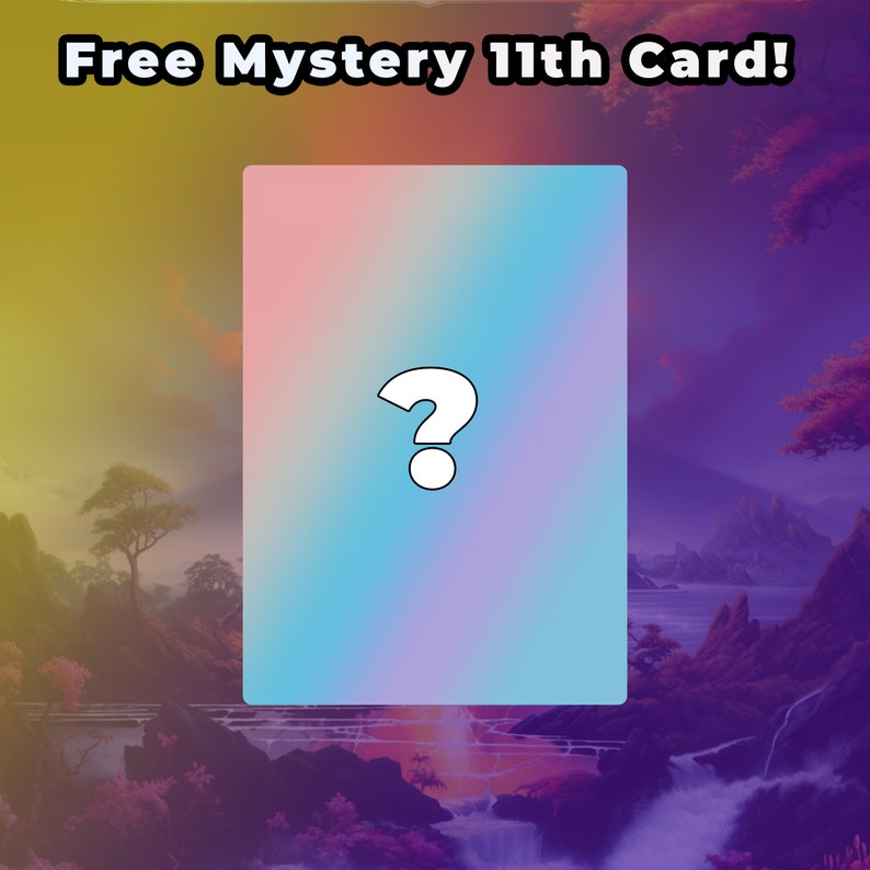 MTG Original Dual Land Proxies, Foil Textless Dual Lands for Magic the ...