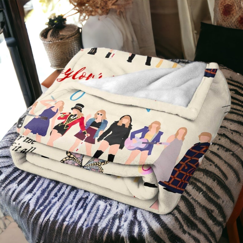 Swiftie Blanket Taylor Swift Swiftie Merchandise Cute Blanket - Etsy