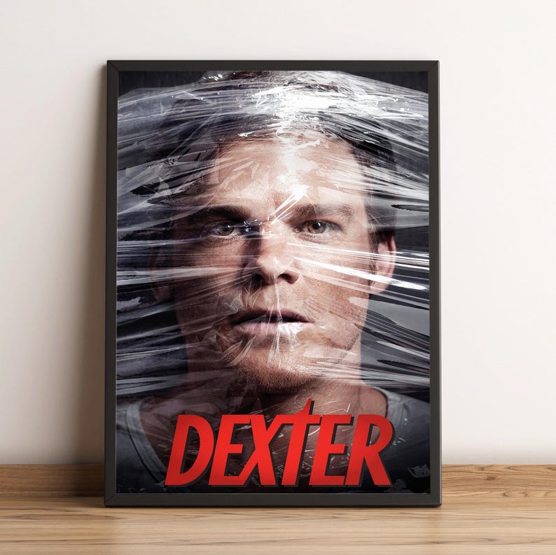 Dexter Poster, TV Series Print, Wall Art, Home Decor, Gift for TV Show ...