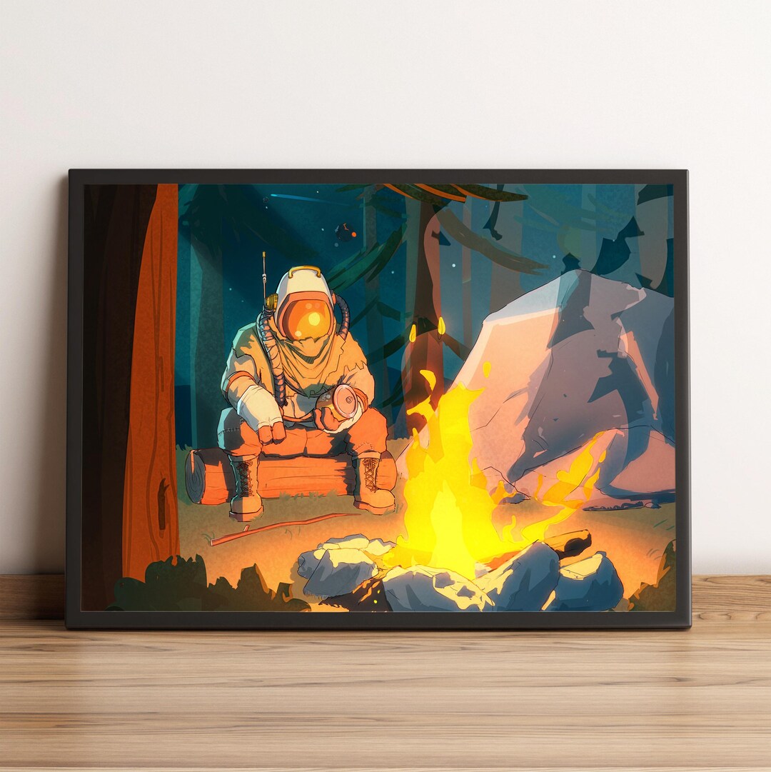 Outer Wilds Poster, Game Print, Wall Art, Home Decor, Gift for Gamers ...