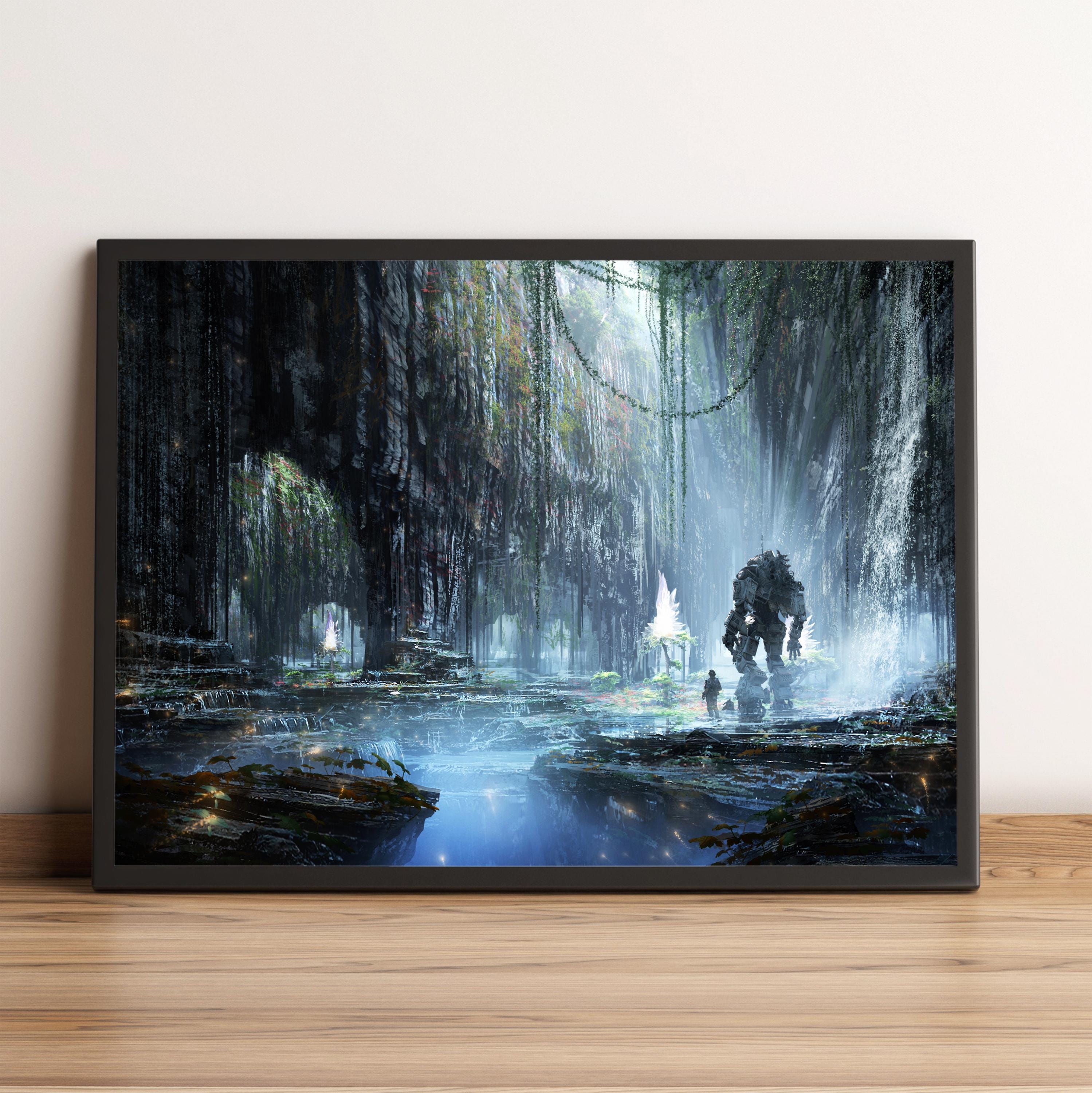 Titanfall Poster, Game Print, Wall Art, Home Decor, Gift for Gamers #2 ...