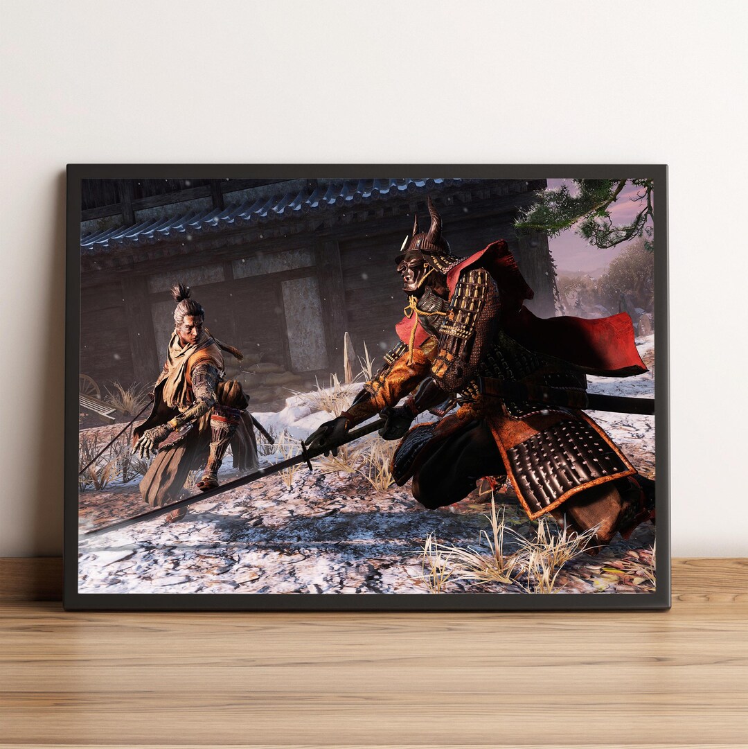Sekiro Shadows Die Twice Poster, Game Print, Wall Art, Home Decor, Gift ...