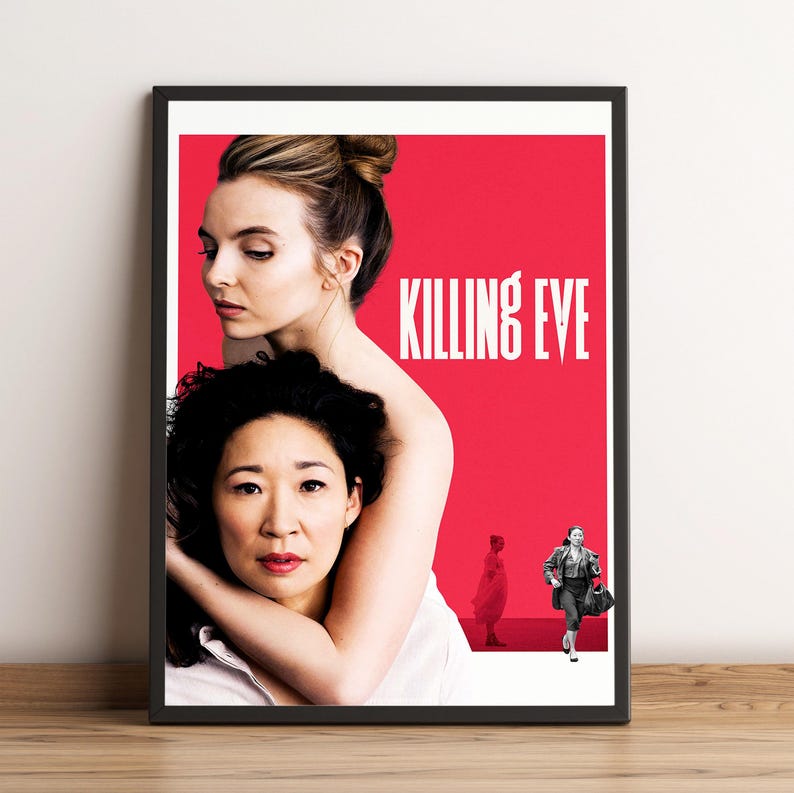 Killing Eve Poster, TV Series Print, Wall Art, Home Decor, Gift for TV ...
