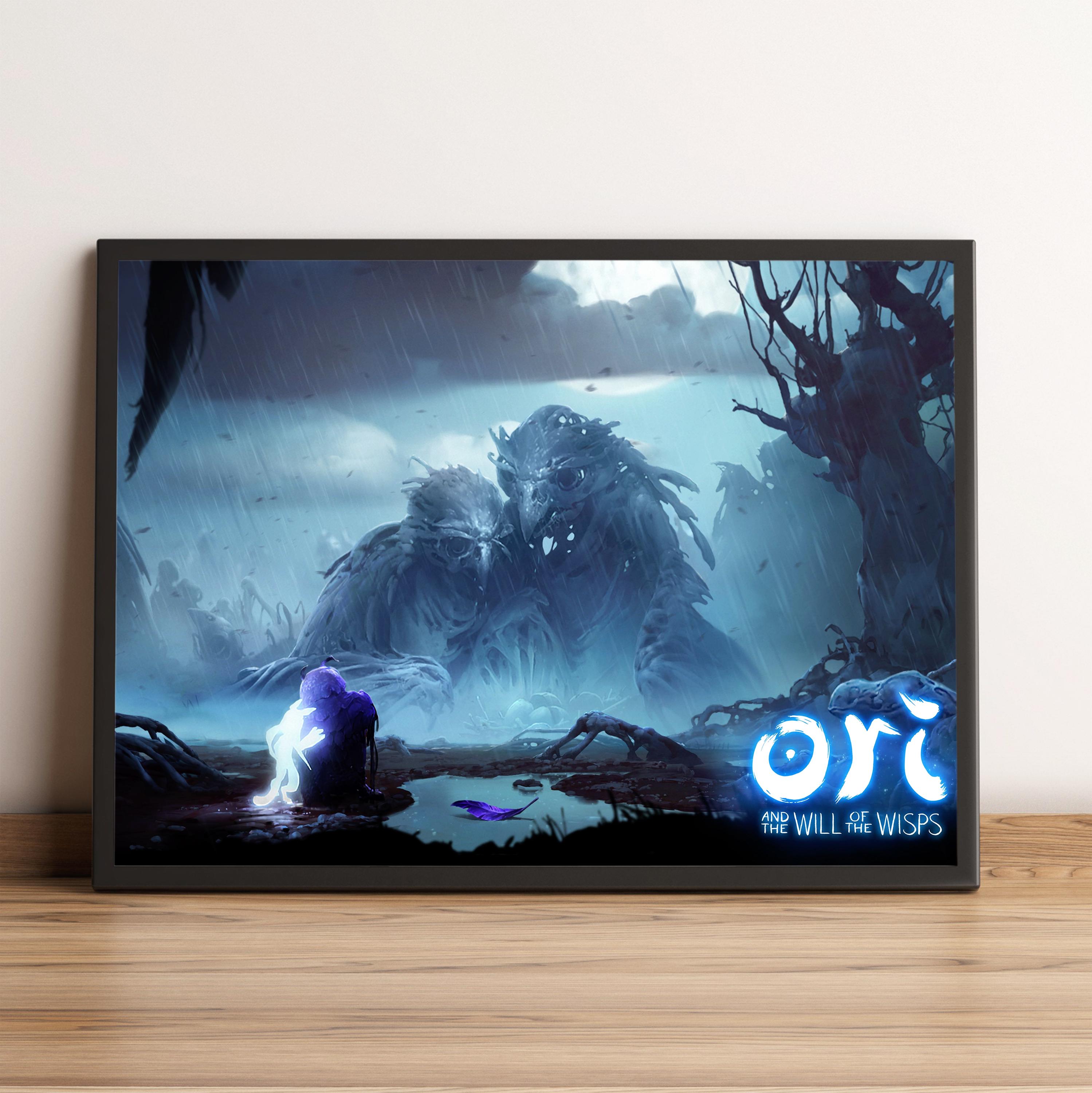 Ori and the Blind Forest Poster, Game Print, Wall Art, Home Decor, Gift ...