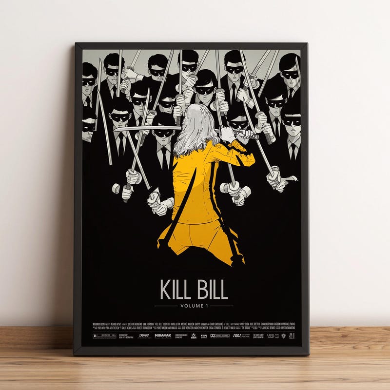 Kill Bill Poster - Etsy
