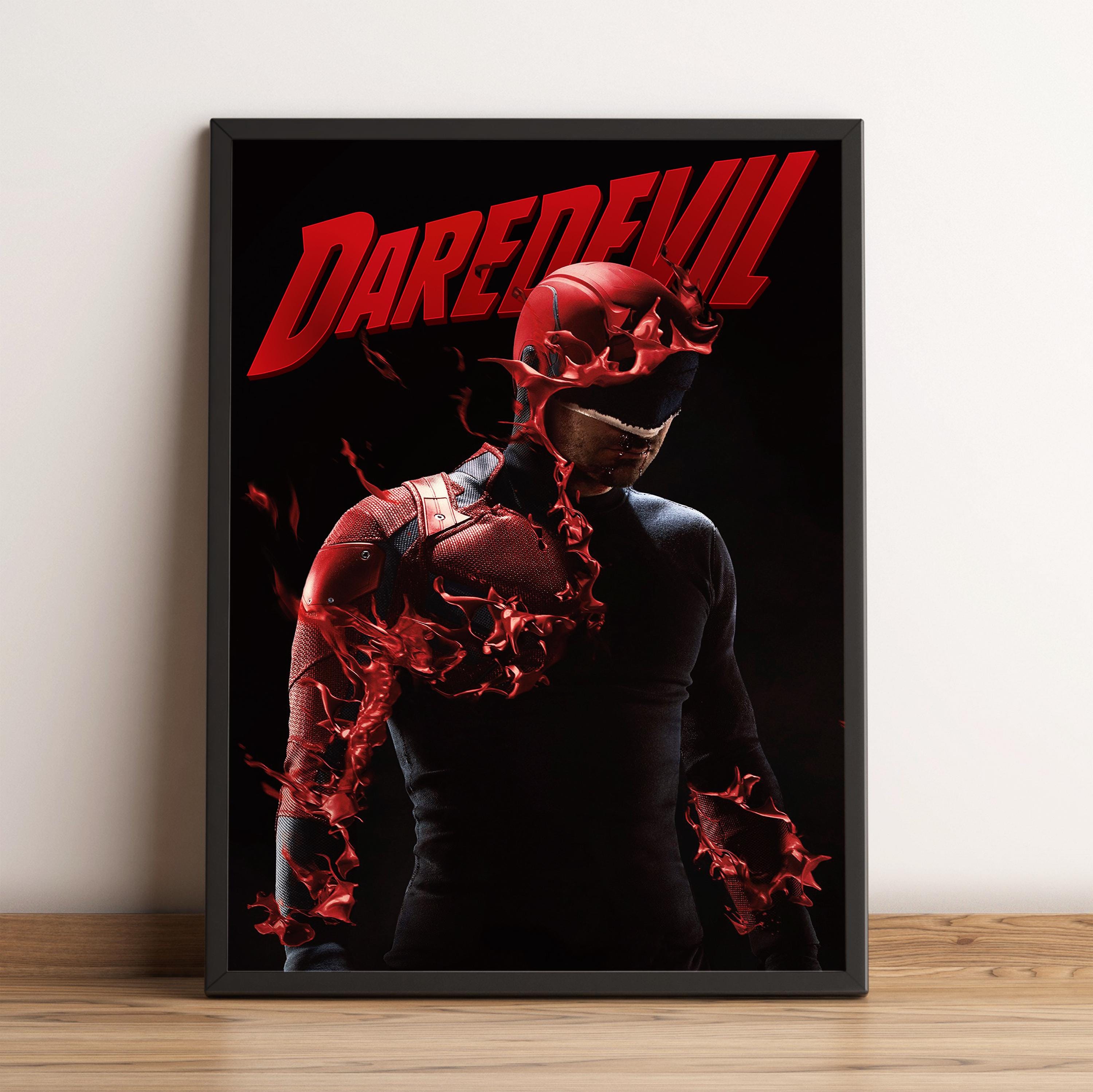 Daredevil Poster, TV Series Print, Wall Art, Home Decor, Gift for TV ...
