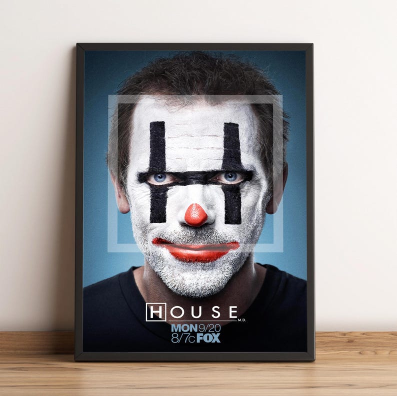 House Md Poster, TV Series Print, Wall Art, Home Decor, Gift for TV ...