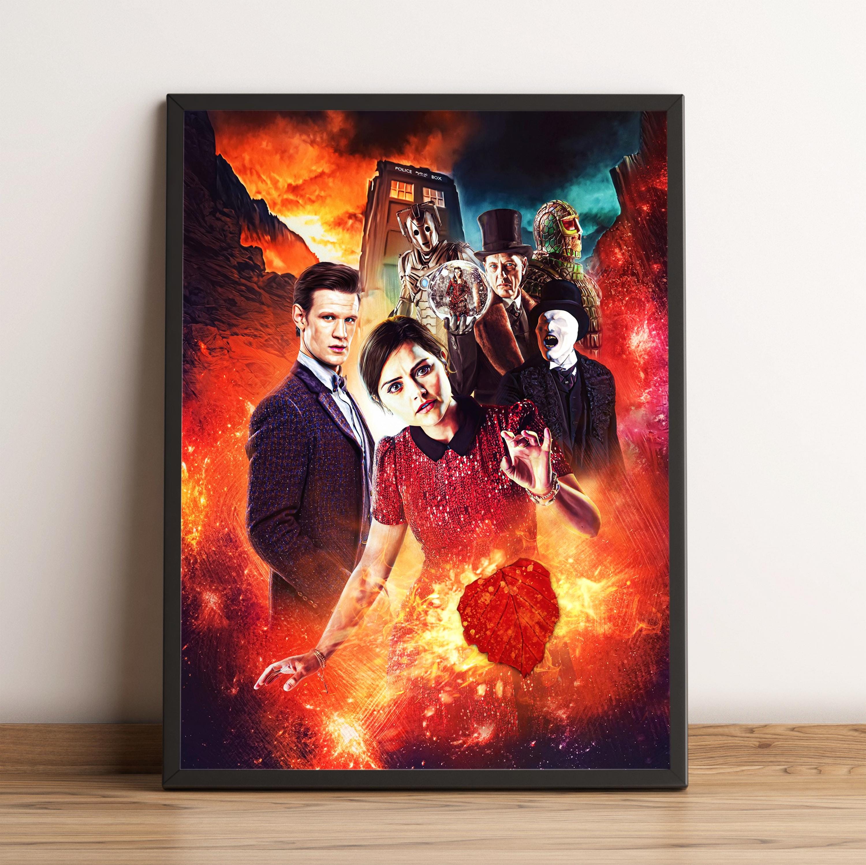 Doctor Who Poster, TV Series Print, Wall Art, Home Decor, Gift for TV ...