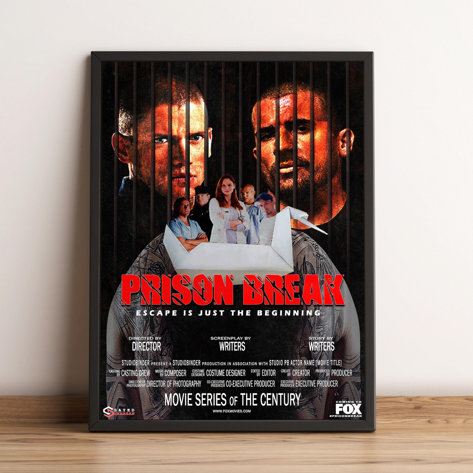 Prison Break Poster, TV Series Print, Wall Art, Home Decor, Gift for TV ...