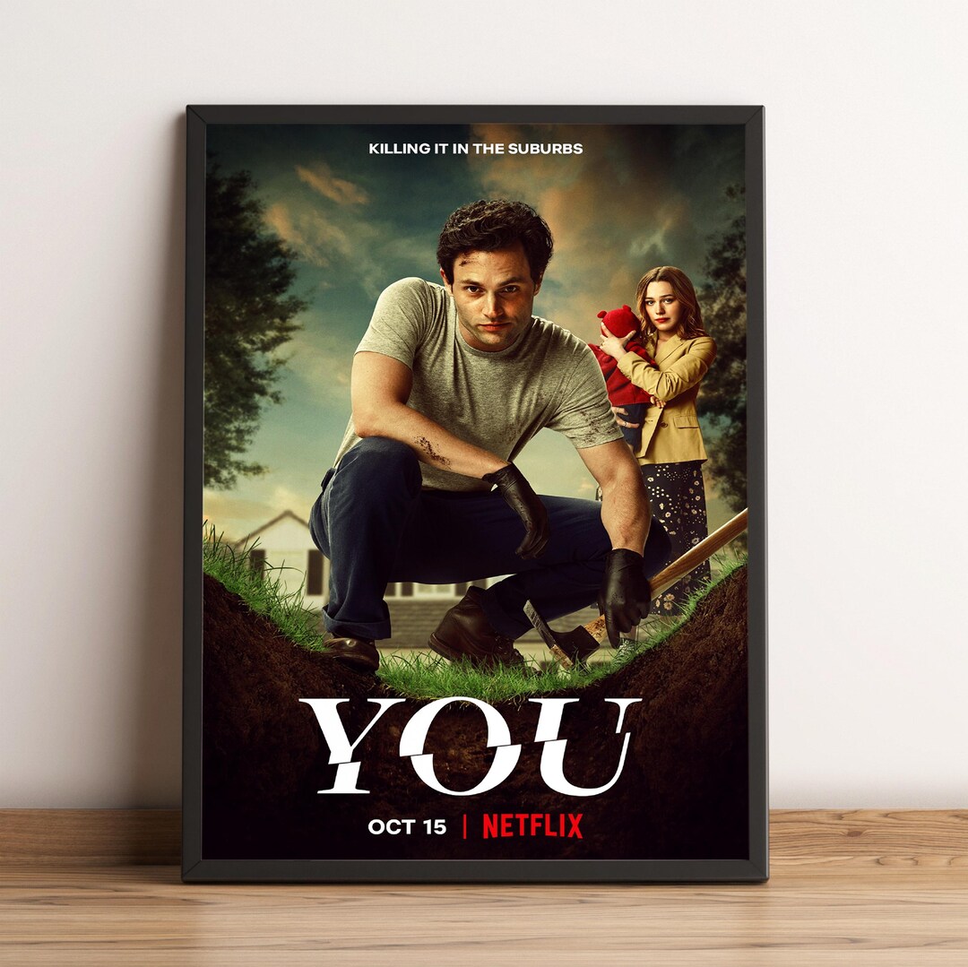 You Poster, TV Series Print, Wall Art, Home Decor, Gift for TV Show ...
