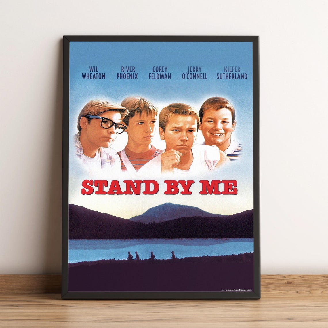 Stand by Me Poster, Movie Print, Wall Art, Home Decor, Gift for Film ...