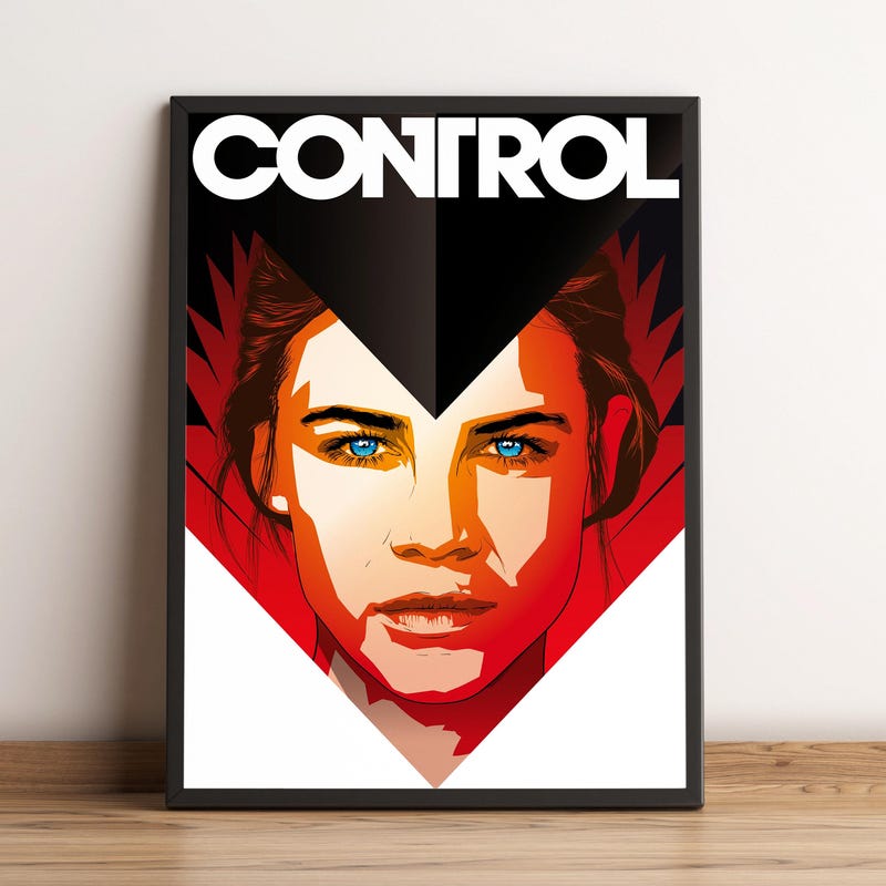 Control Game Poster - Etsy
