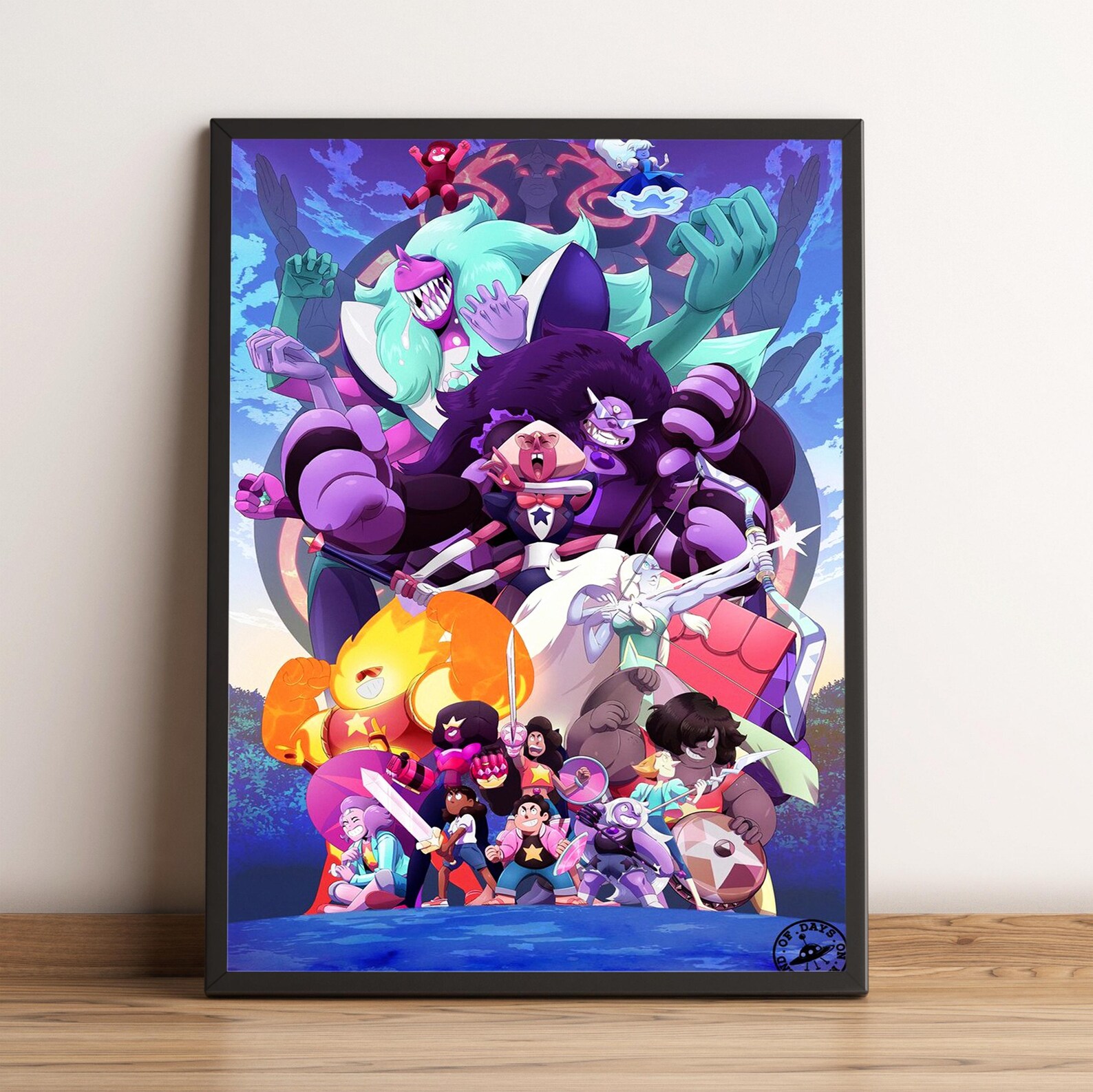 Steven Universe Poster, TV Series Print, Wall Art, Home Decor, Gift for ...