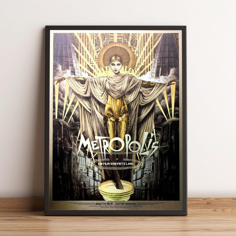 Metropolis Poster - Etsy
