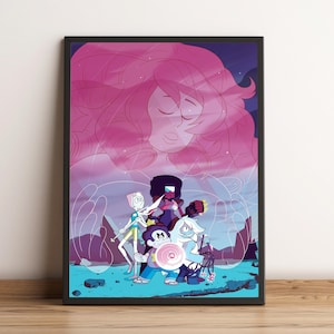 Steven Universe Poster, TV Series Print, Wall Art, Home Decor, Gift for ...