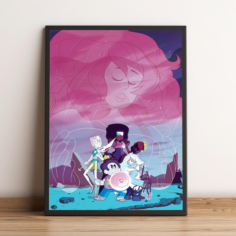 Steven Universe Poster, TV Series Print, Wall Art, Home Decor, Gift for ...