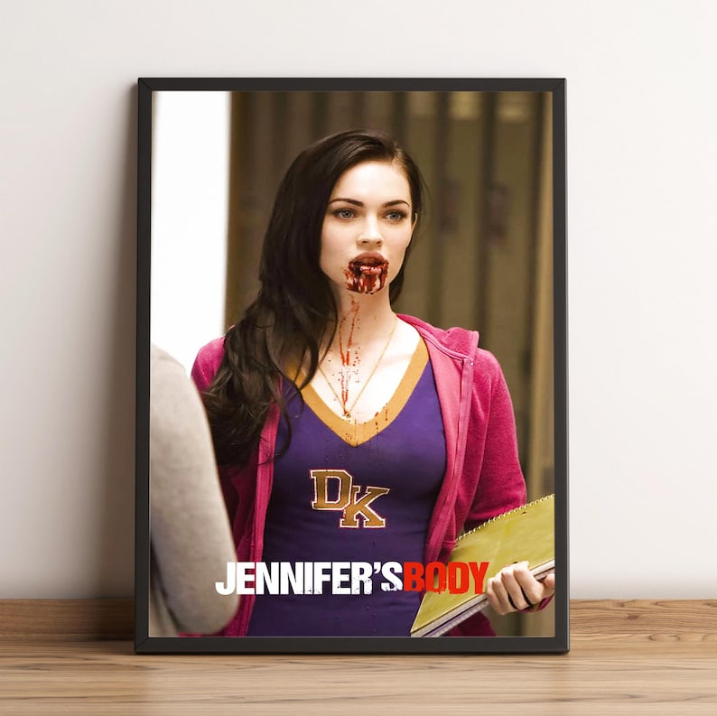 Jennifers Body Poster, Movie Print, Wall Art, Home Decor, Gift for Film ...