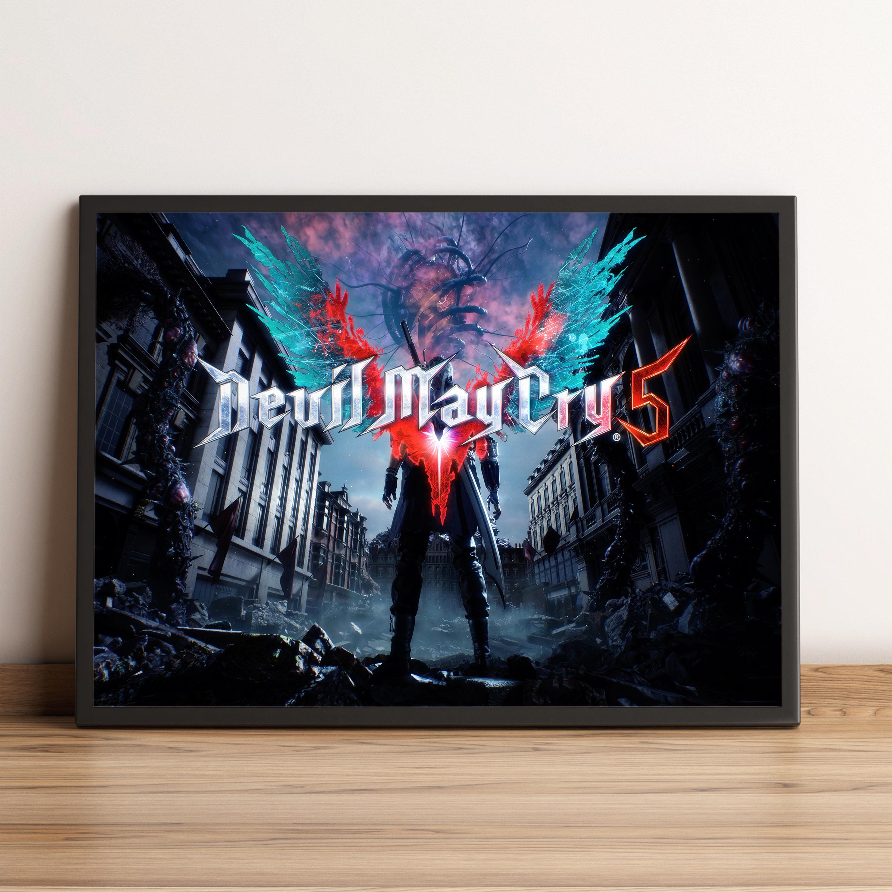 Devil May Cry Poster, Game Print, Wall Art, Home Decor, Gift for Gamers ...