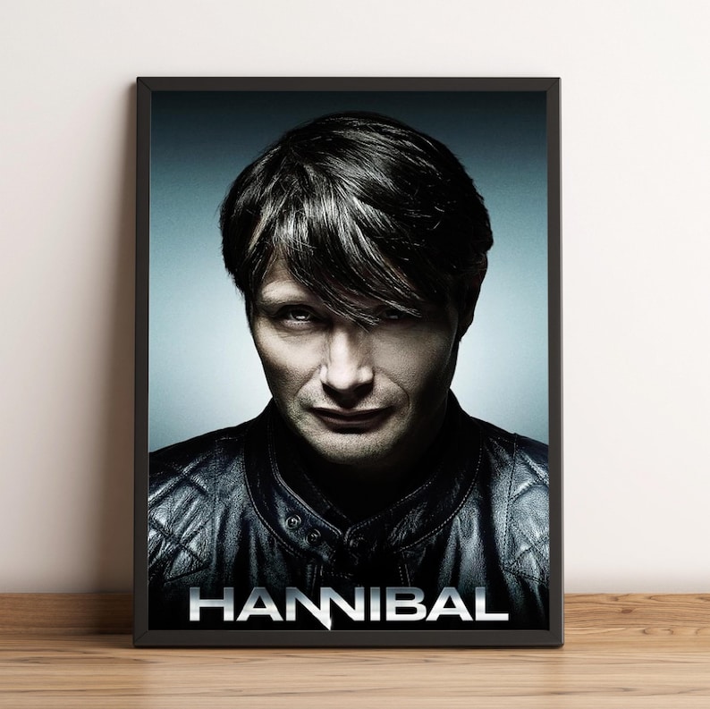 Hannibal Poster, TV Series Print, Wall Art, Home Decor, Gift for TV ...