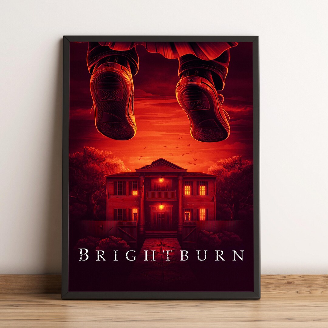 Brightburn Poster, Movie Print, Wall Art, Home Decor, Gift for Film ...