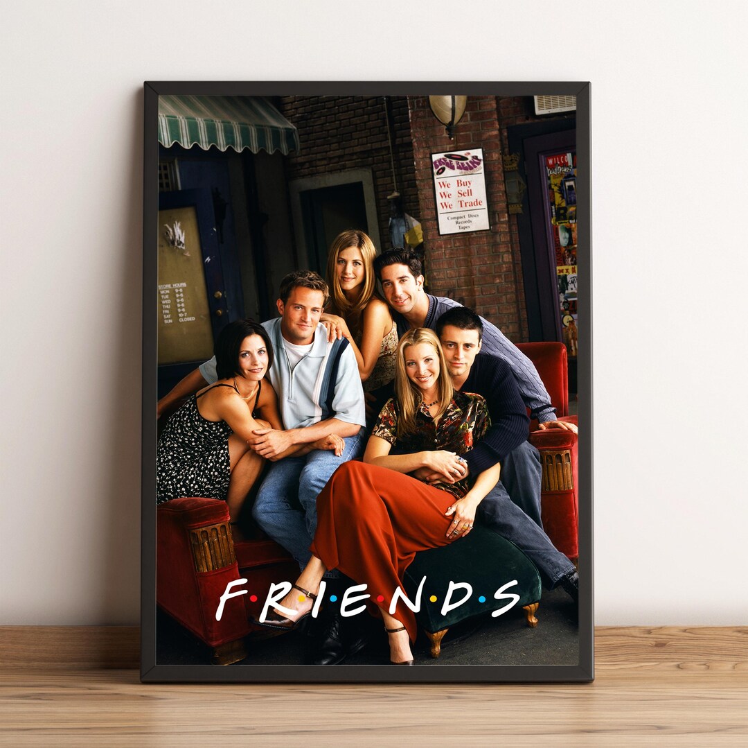 Friends Poster, TV Series Print, Wall Art, Home Decor, Gift for TV Show ...