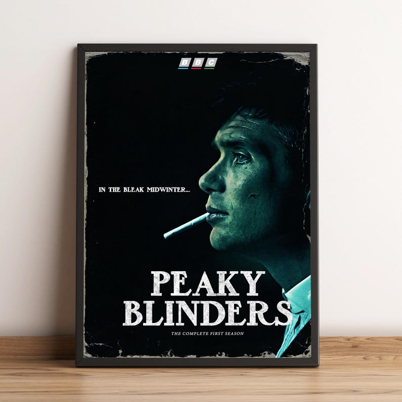 Peaky Blinders Poster, TV Series Print, Wall Art, Home Decor, Gift for ...