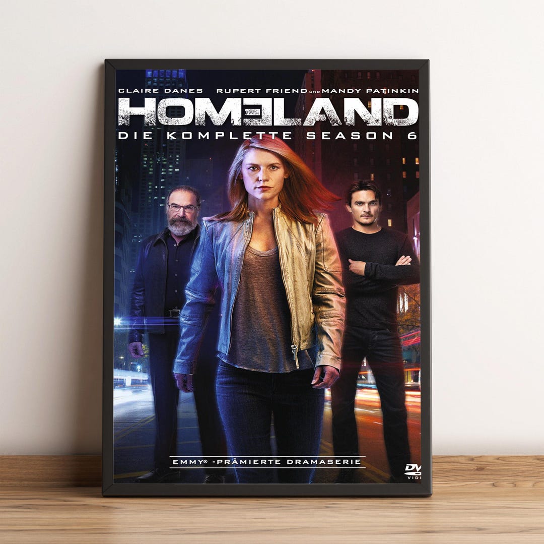 Homeland Poster, TV Series Print, Wall Art, Home Decor, Gift for TV ...