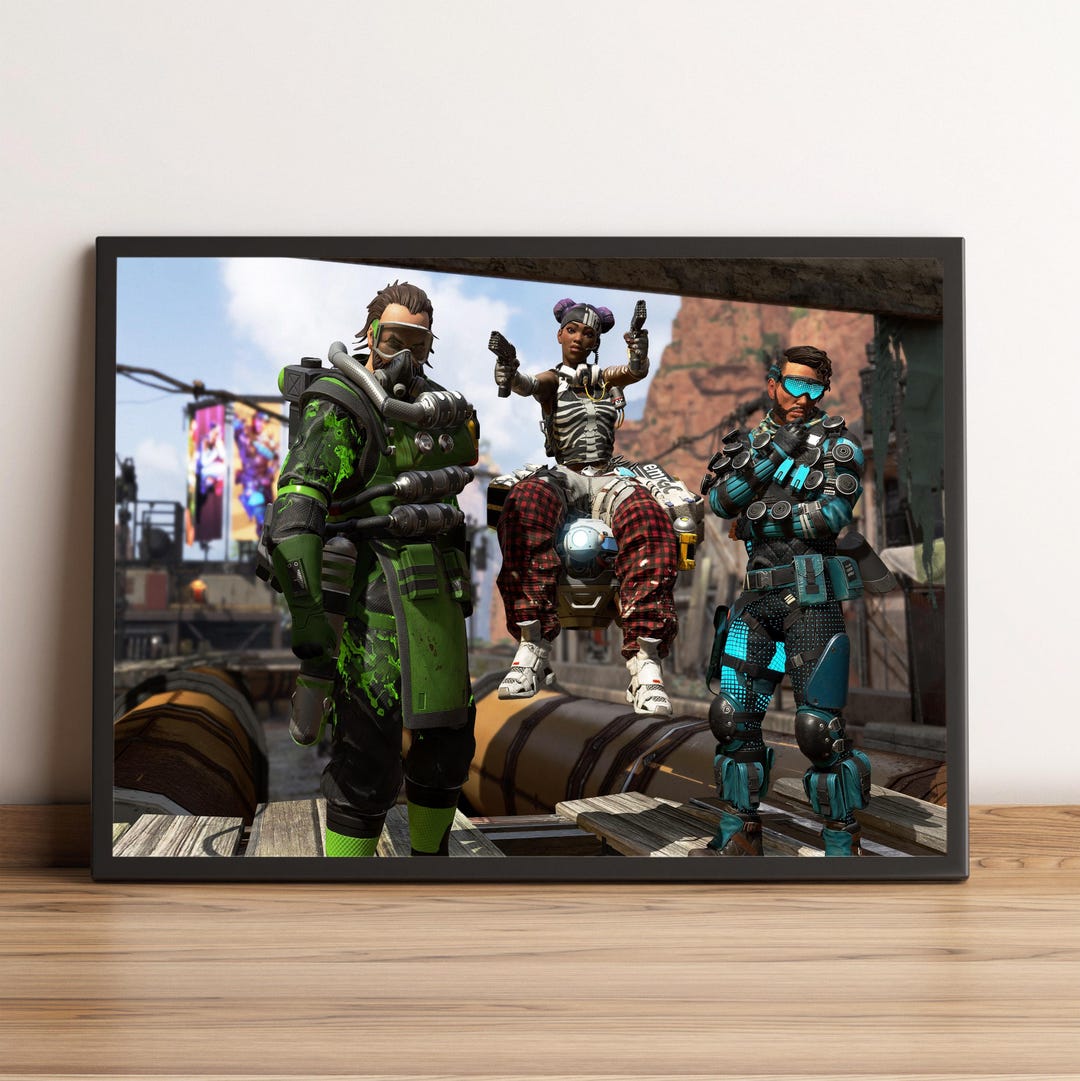 Apex Legends Poster, Game Print, Wall Art, Home Decor, Gift for Gamers ...