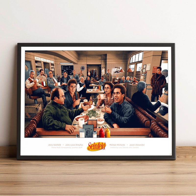 Costanza Poster - Etsy