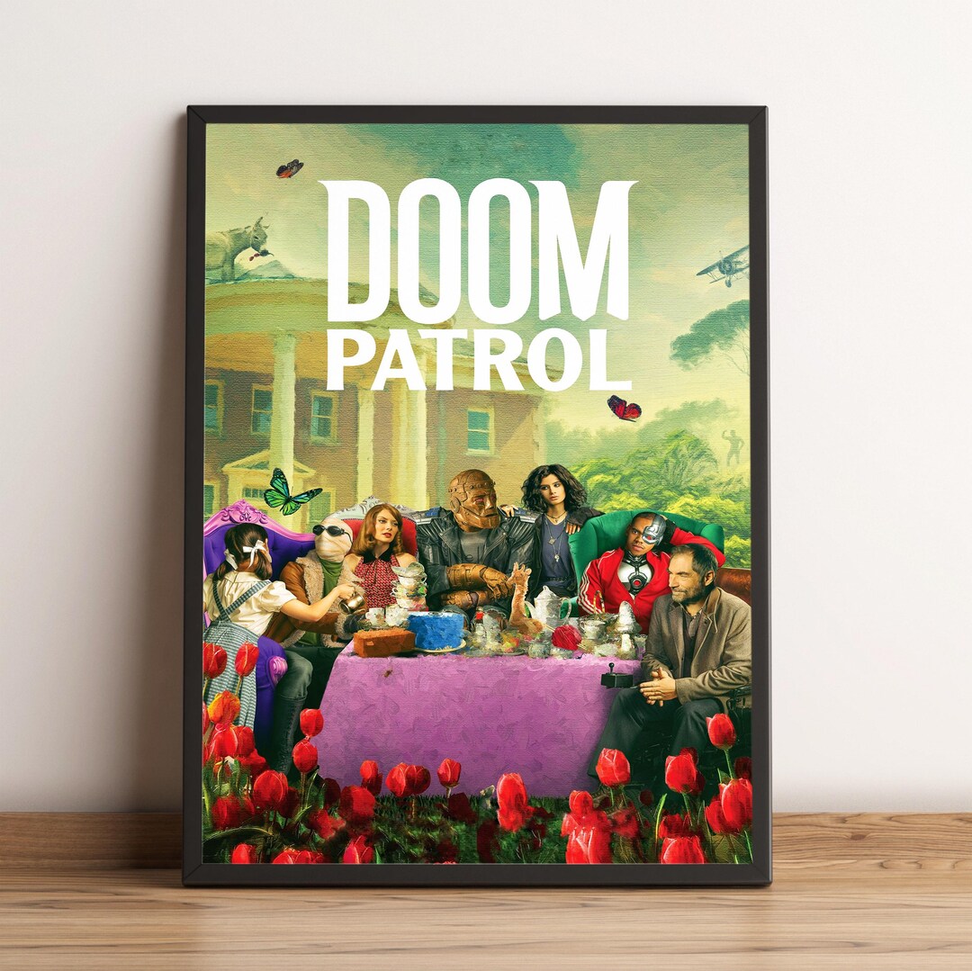 Doom Patrol Poster, TV Series Print, Wall Art, Home Decor, Gift for TV ...