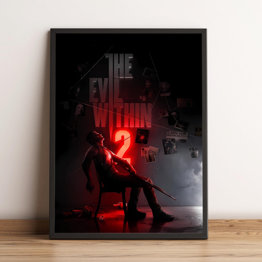 The Evil Within 2 Poster, Game Print, Wall Art, Home Decor, Gift for ...