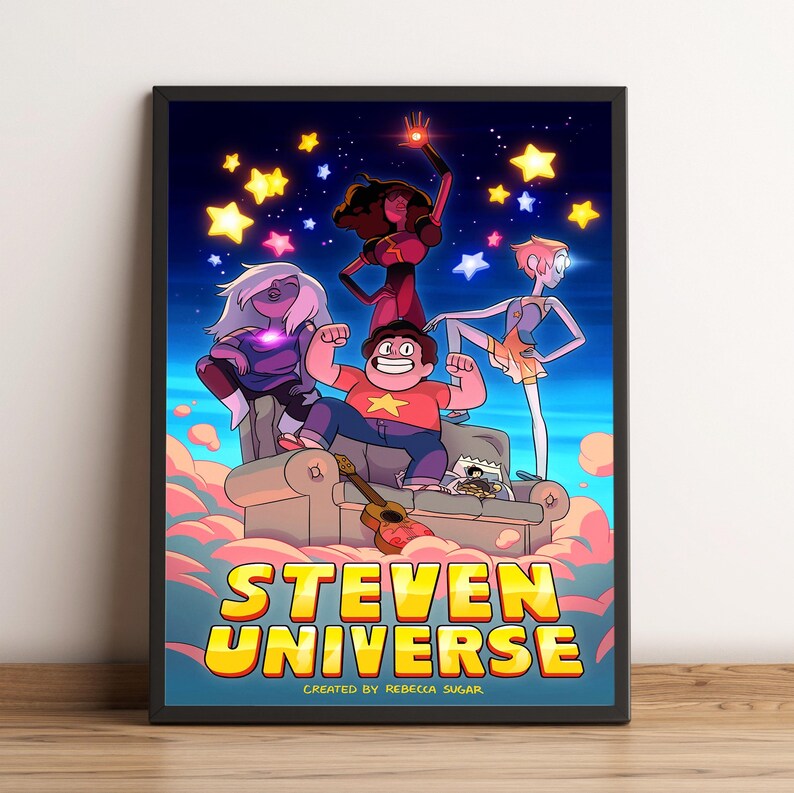 Steven Universe Poster, TV Series Print, Wall Art, Home Decor, Gift for ...