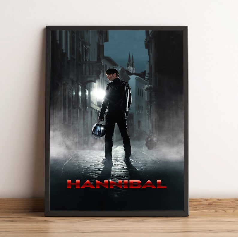 Hannibal Poster, TV Series Print, Wall Art, Home Decor, Gift for TV ...