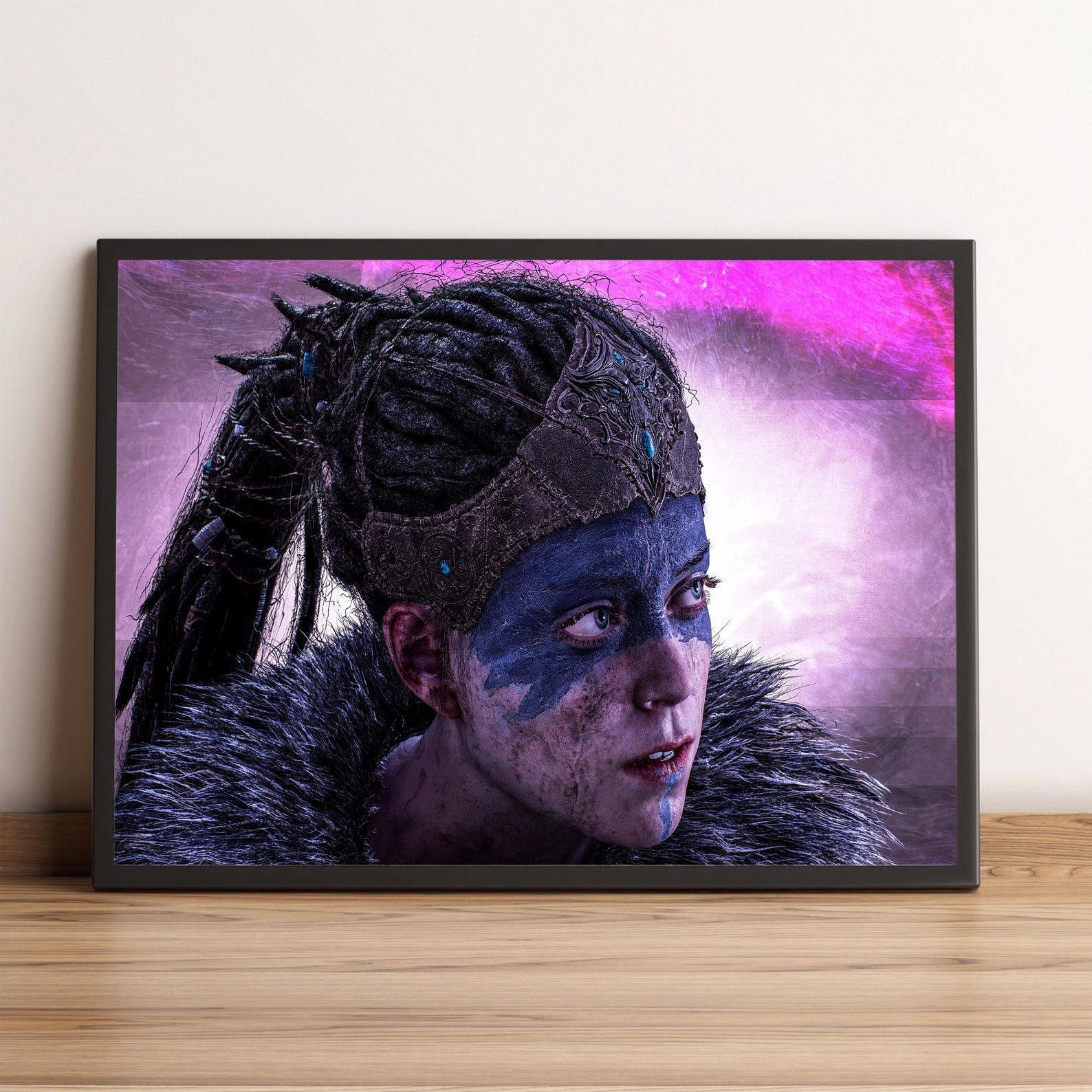 Hellblade Senua's Sacrifice Poster, Game Print, Wall Art, Home Decor ...