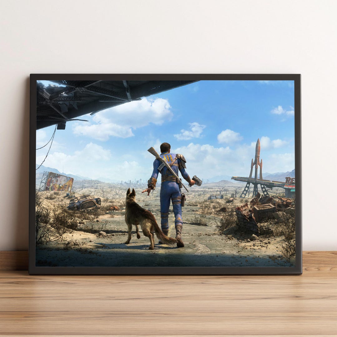 Fallout Poster, Game Print, Wall Art, Home Decor, Gift for Gamers 3 - Etsy