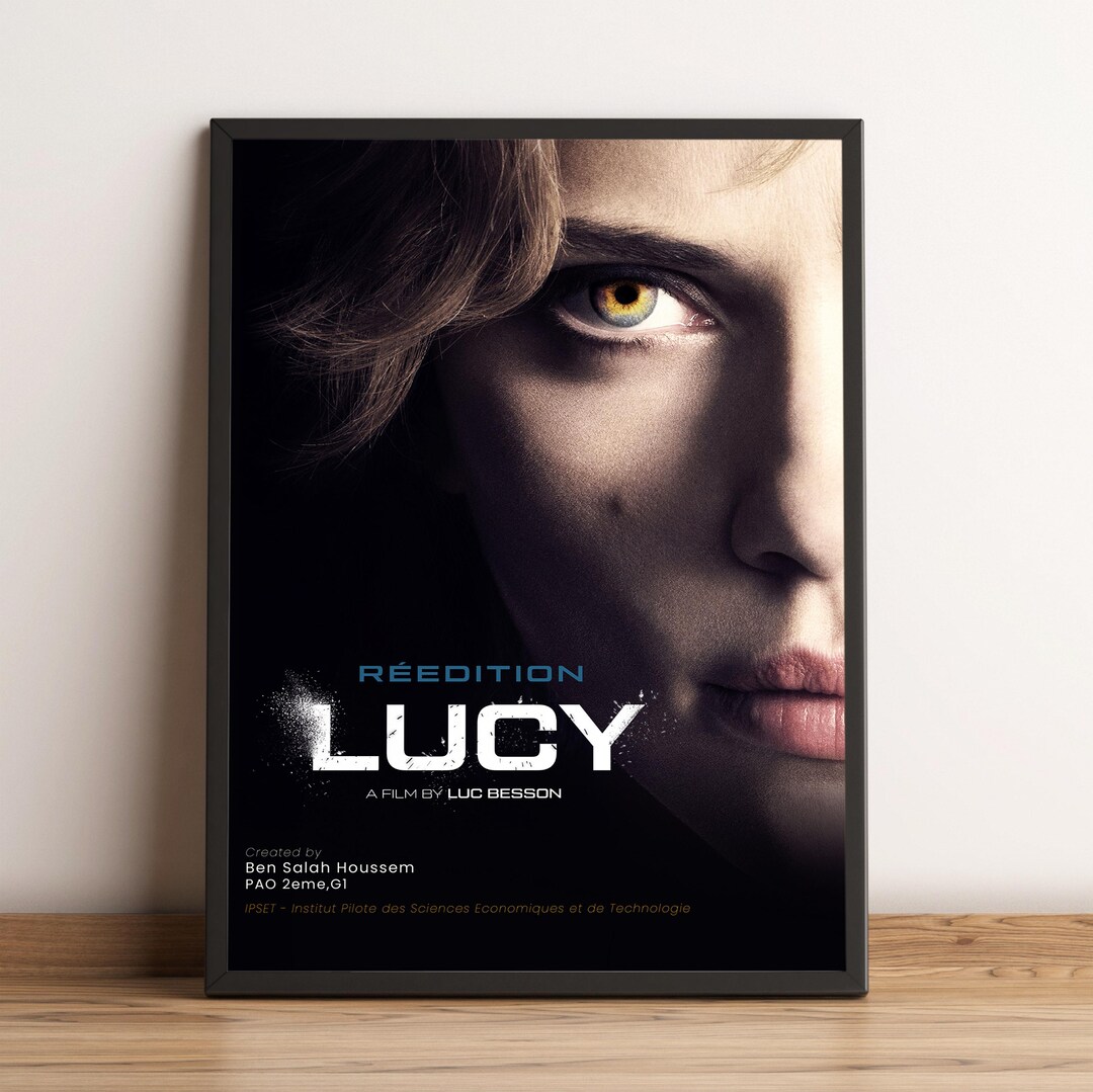 Lucy Poster, Movie Print, Wall Art, Home Decor, Gift for Film Fans - Etsy