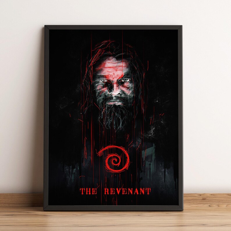 The Revenant Poster, Movie Print, Wall Art, Home Decor, Gift for Film ...