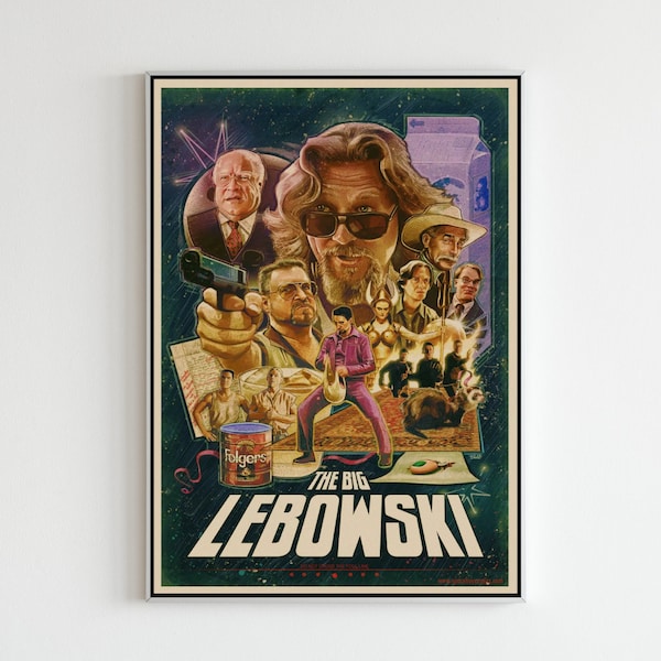 Big Lebowski Poster - Etsy